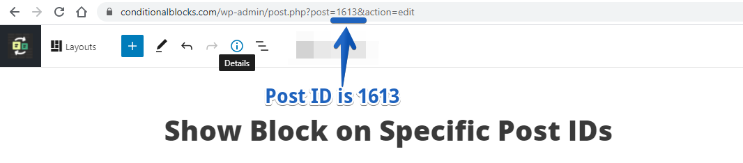 Target WordPress Block Visibility Post ID in Query Loop