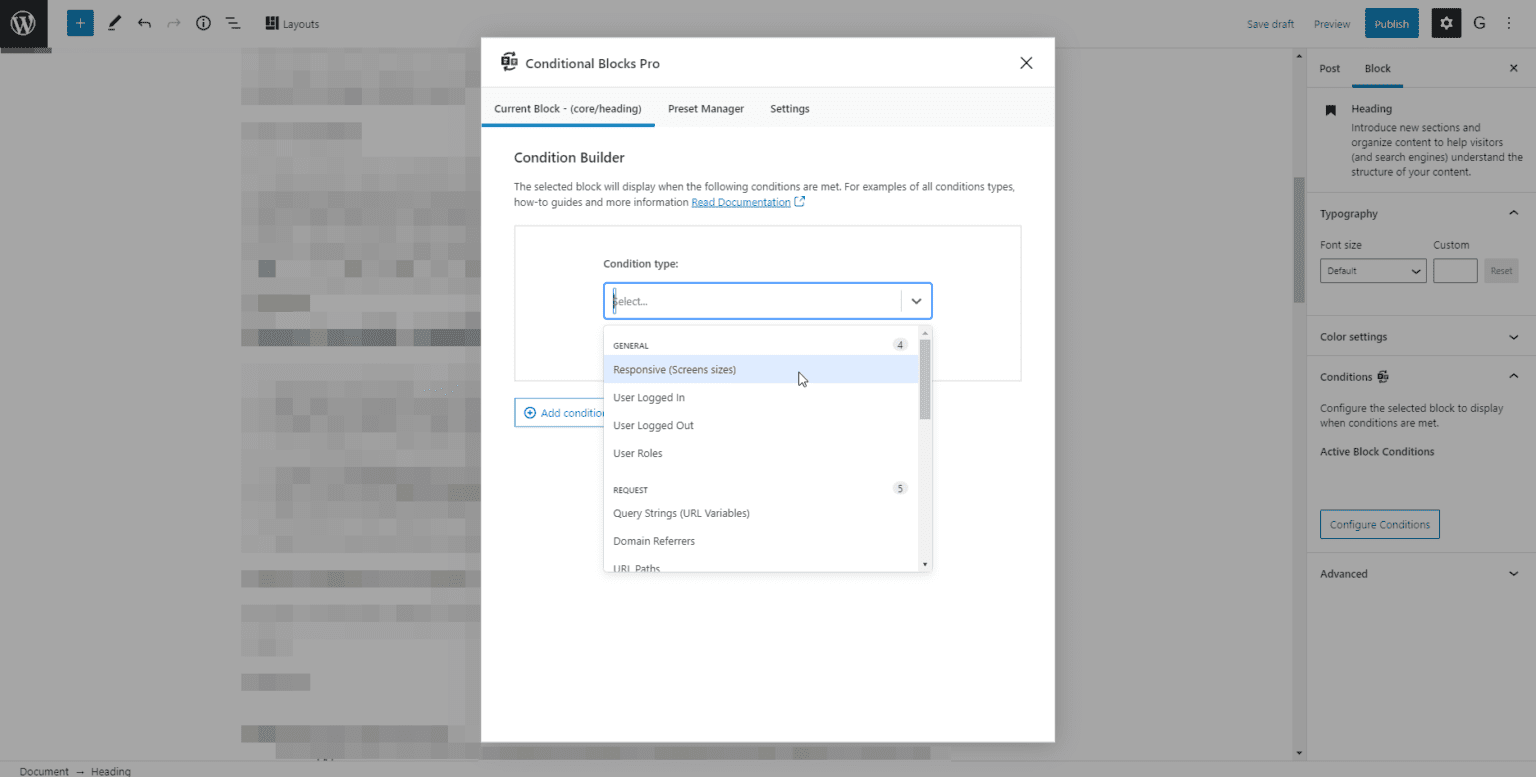 Introducing Conditional Blocks 2.0! - Conditional Blocks